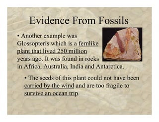 Continental Drift Notes - Jenny | PDF