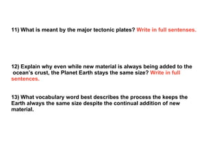 All About Plate Tectonics | PPT