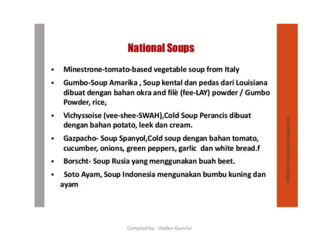 Continental _ western food | PPT