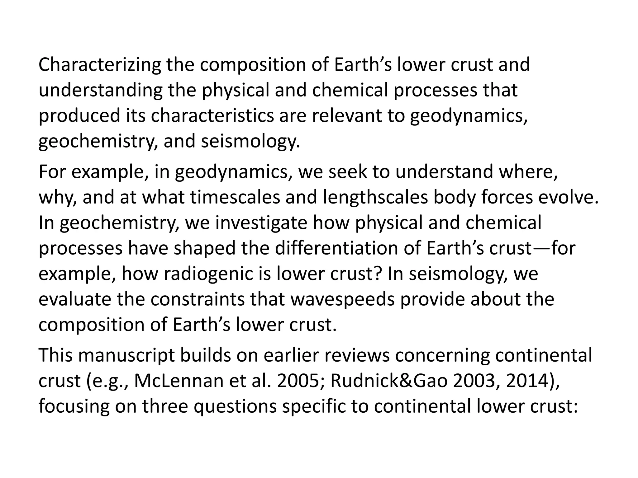 Continental crust | PPTX