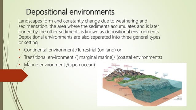 Continental depositional environment | PPTX