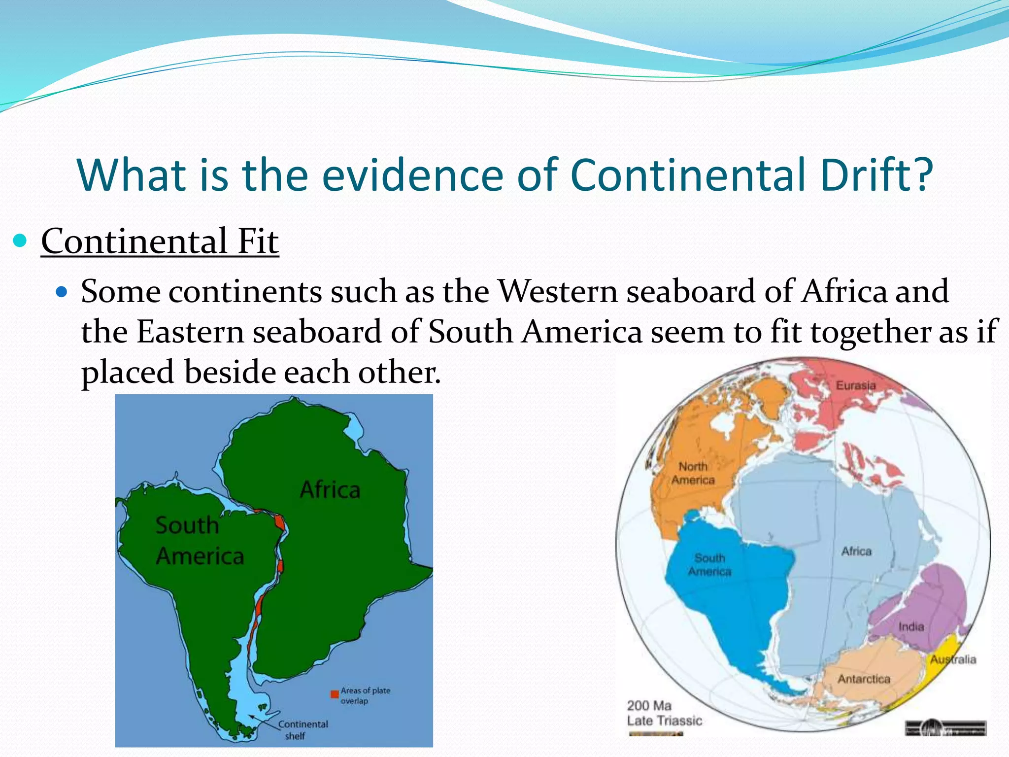 Continental drift - A2 Geography | PPTX