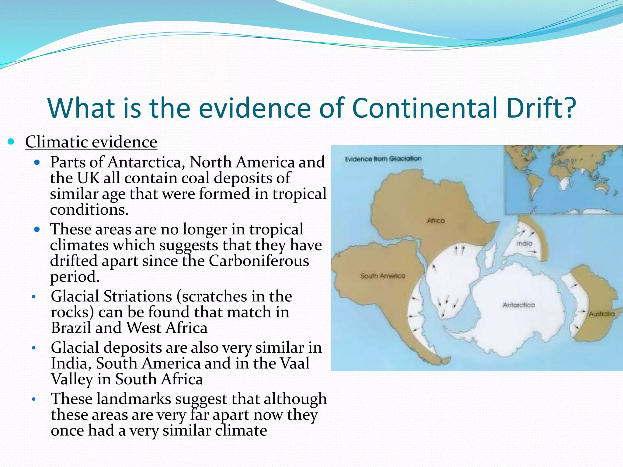 Continental drift - A2 Geography | PPTX