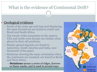 Continental drift | PPTX