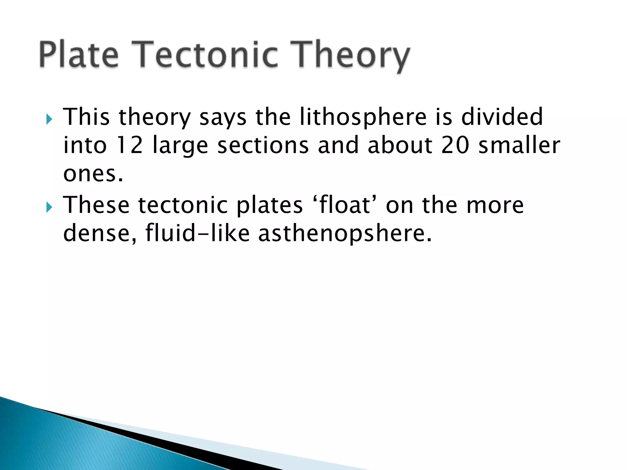 Continental drift and plate tectonics | PPTX