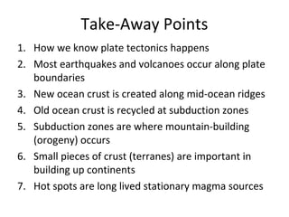 Continental drift and plate tectonics | PPT