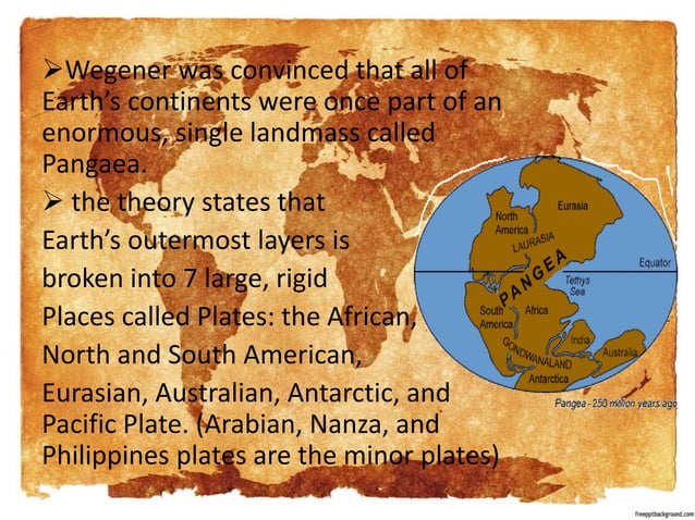 Continental drift and seafloor spreading | PPTX