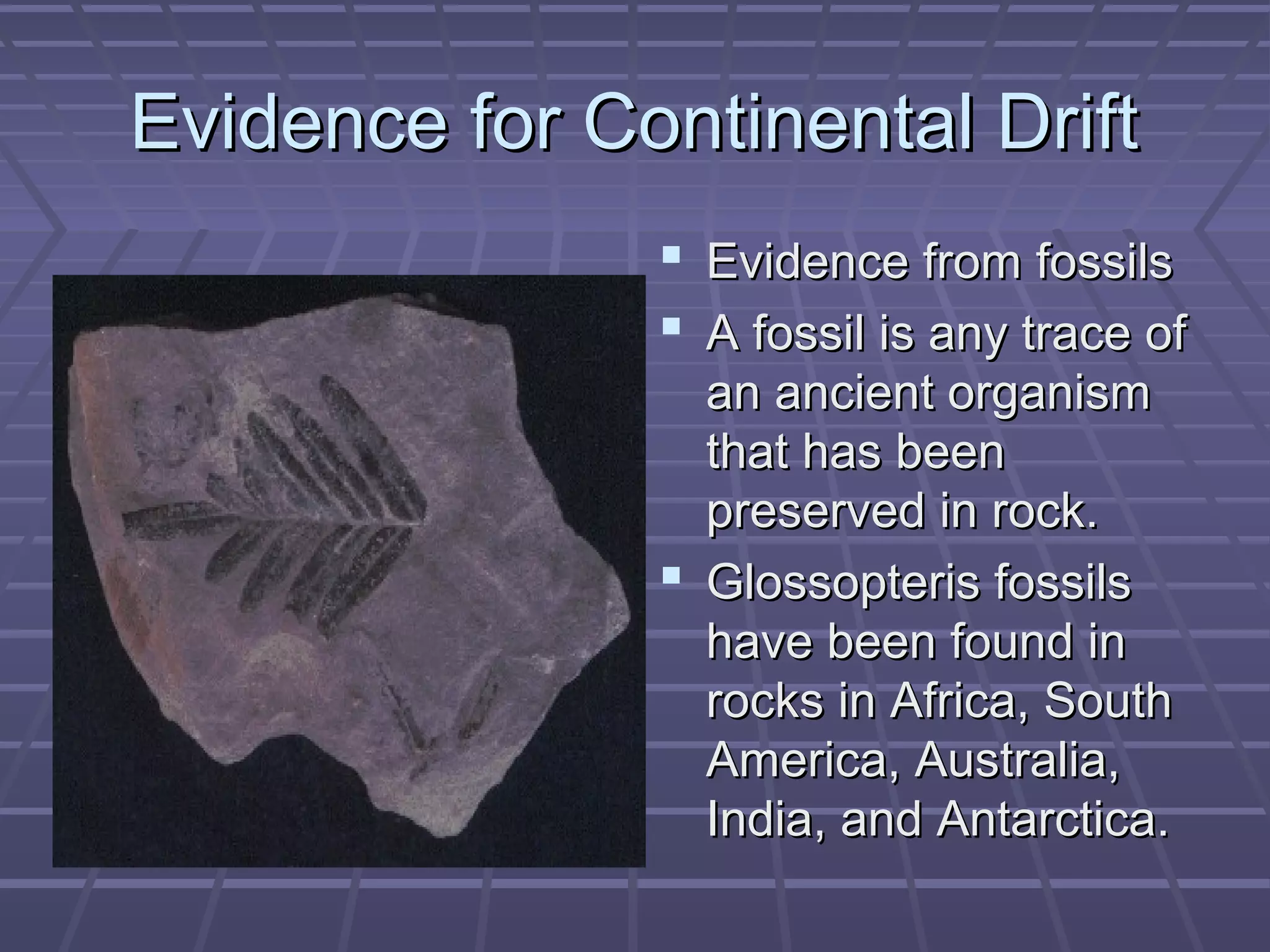 Continental drift notes | PPT