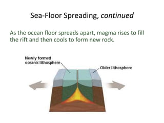 Seafloor Spreading Hypothesis