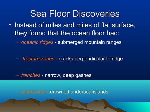 Continental Drift Plate Tectonics | PPT