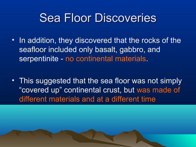 Continental Drift Plate Tectonics | PPT