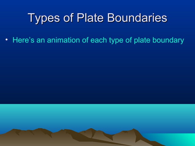 Continental Drift Plate Tectonics | PPT