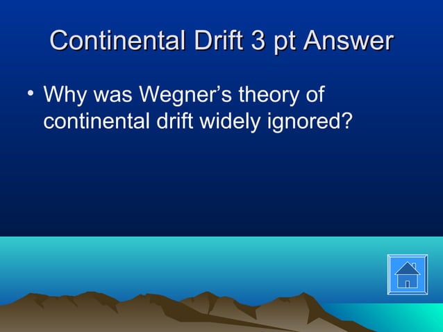 Continental Drift Plate Tectonics | PPT