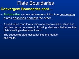 Notes: Continental Drift Plate Tectonics | PPT