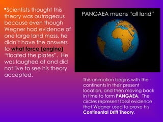 Earth and Life Science Continental_Drift_PowerPoint.ppt
