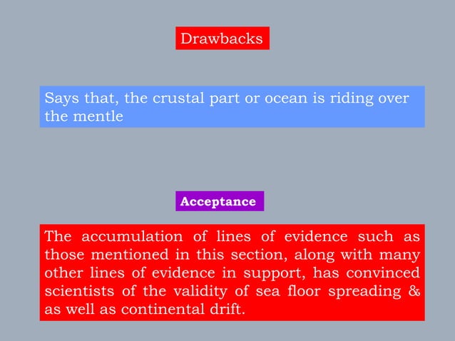 Continental drift &and sea floor spreading | PDF