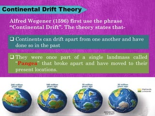 Continental drift &and sea floor spreading | PDF