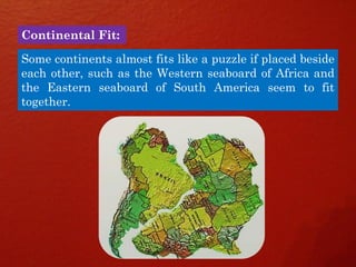 Continental drift &and sea floor spreading | PDF