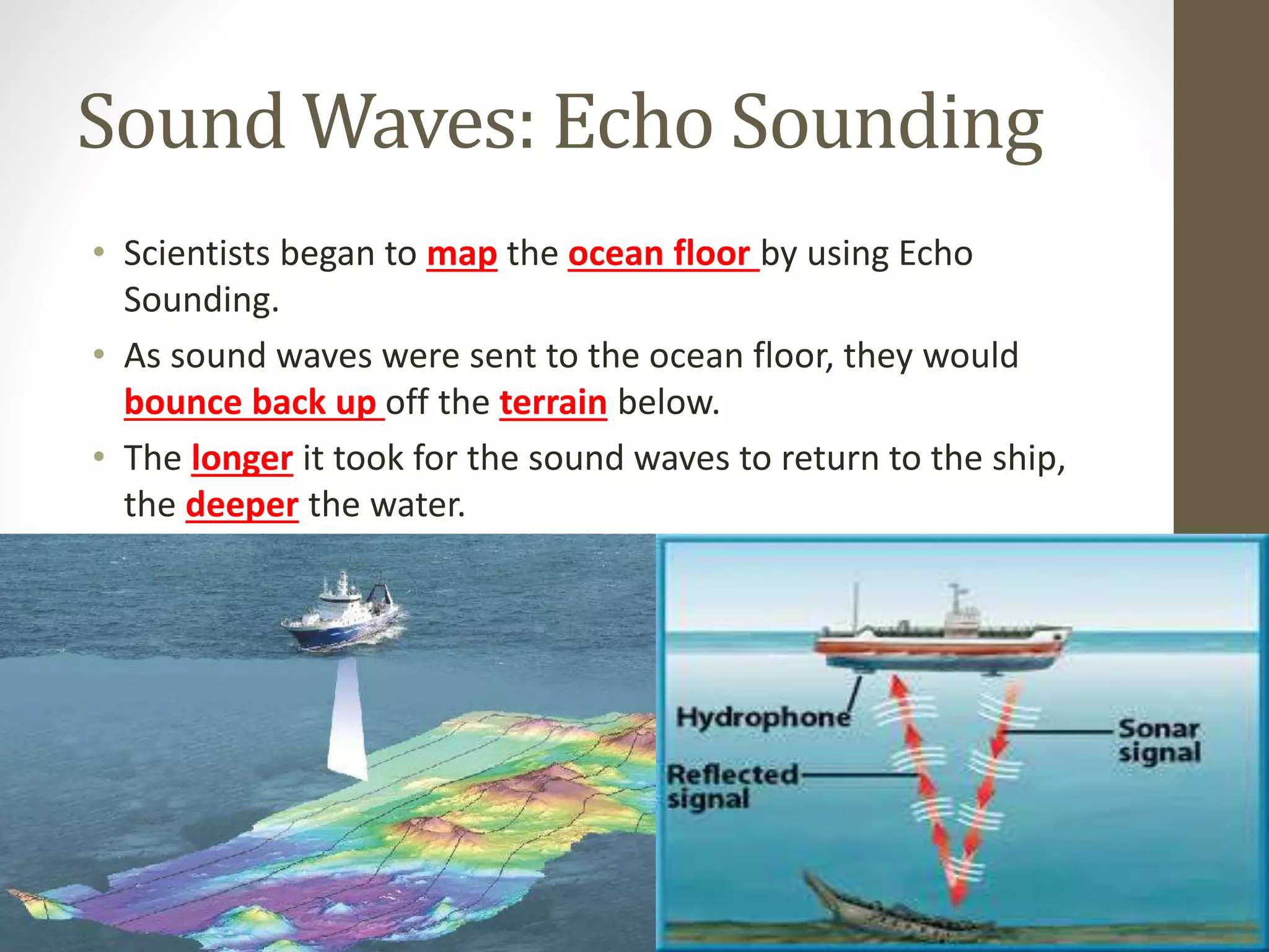 SONAR and Sea-Floor Spreading | PPTX