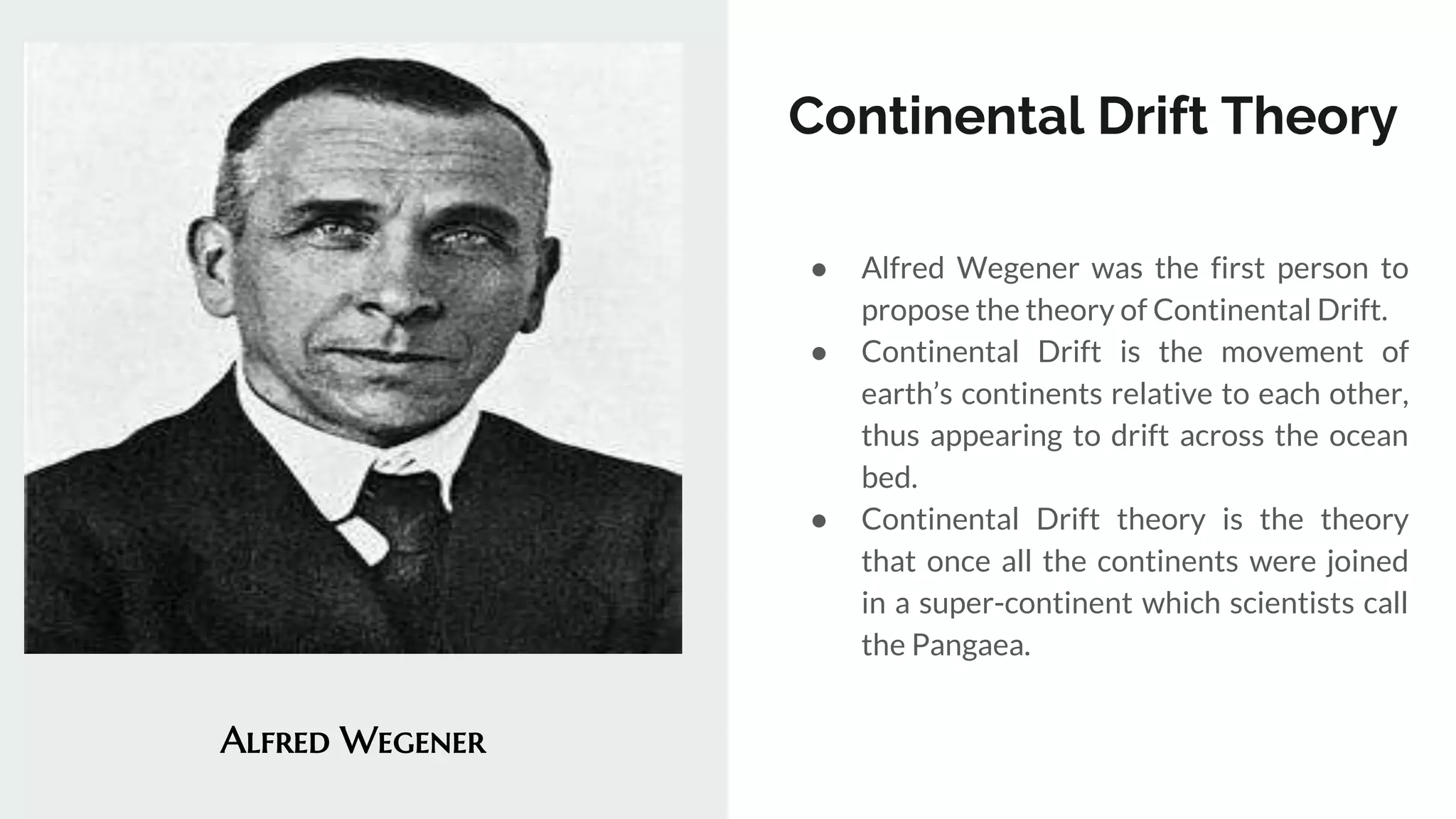 Continental Drift Theory | PPTX