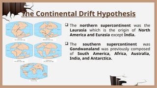THE CONTINENTAL DRIFT THEORY BY ALFRED WEGENER | PPT