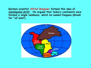 CONTINENTAL DRIFT THEORY: EXPLAINING HOW THE WORLD CONTINENTS WERE ...
