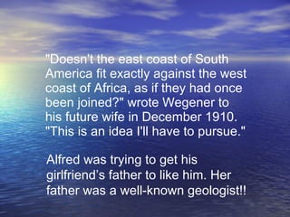 Continental drift theory (1) | PPT