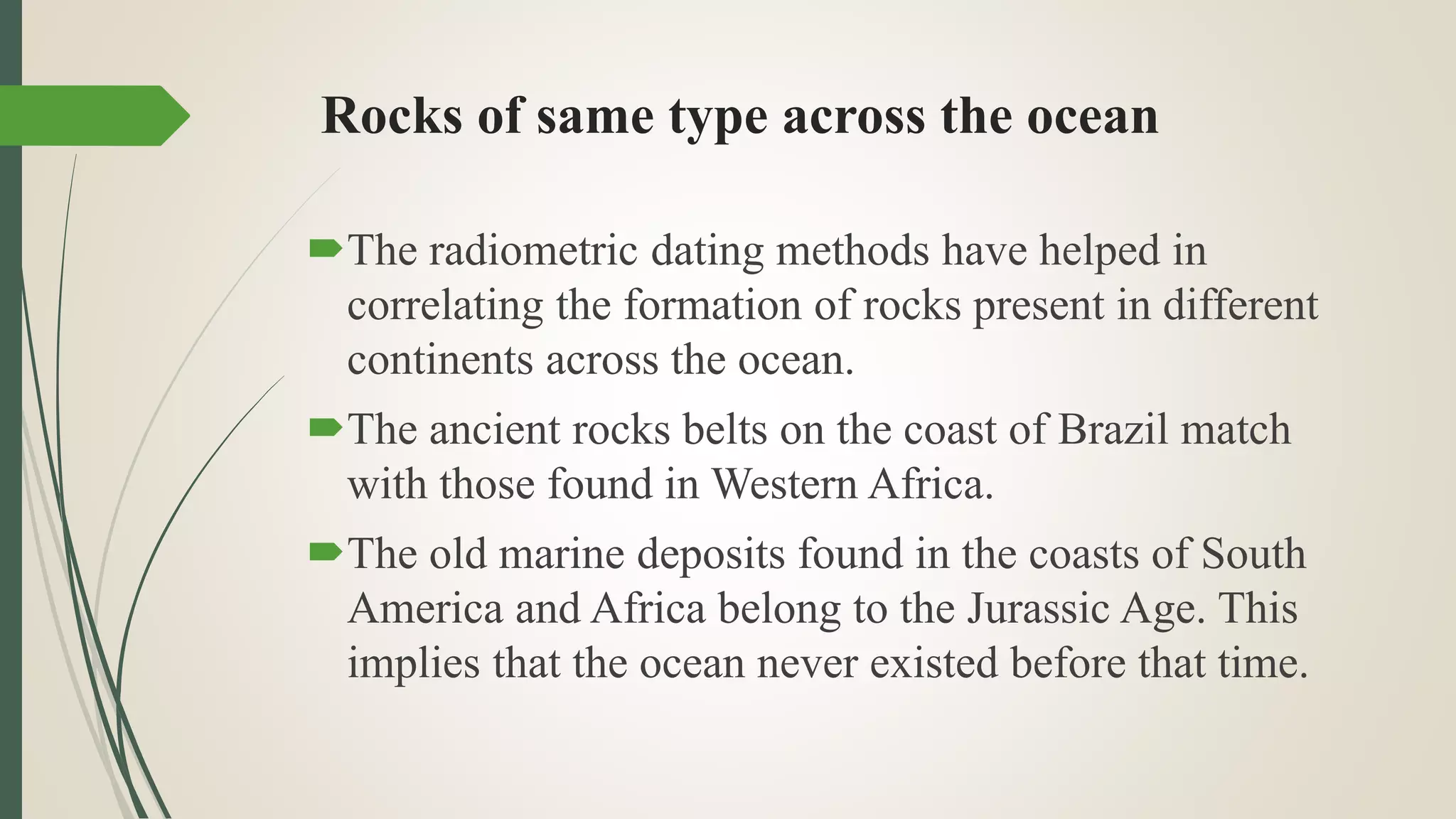 CONTINENTAL DRIFT THEORY AND DISCONTINUOUS DISTRIBUTION.pptx