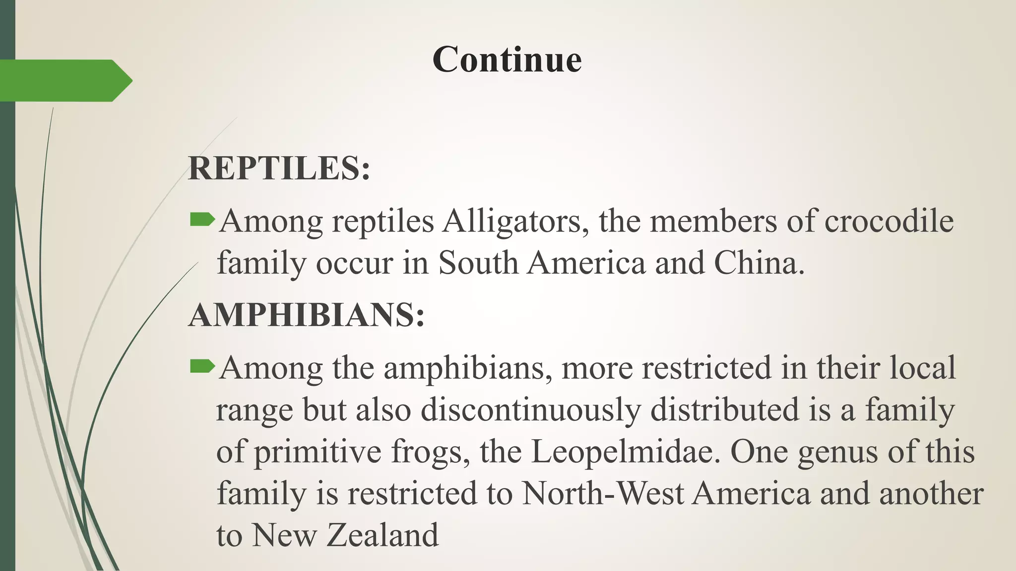 CONTINENTAL DRIFT THEORY AND DISCONTINUOUS DISTRIBUTION.pptx