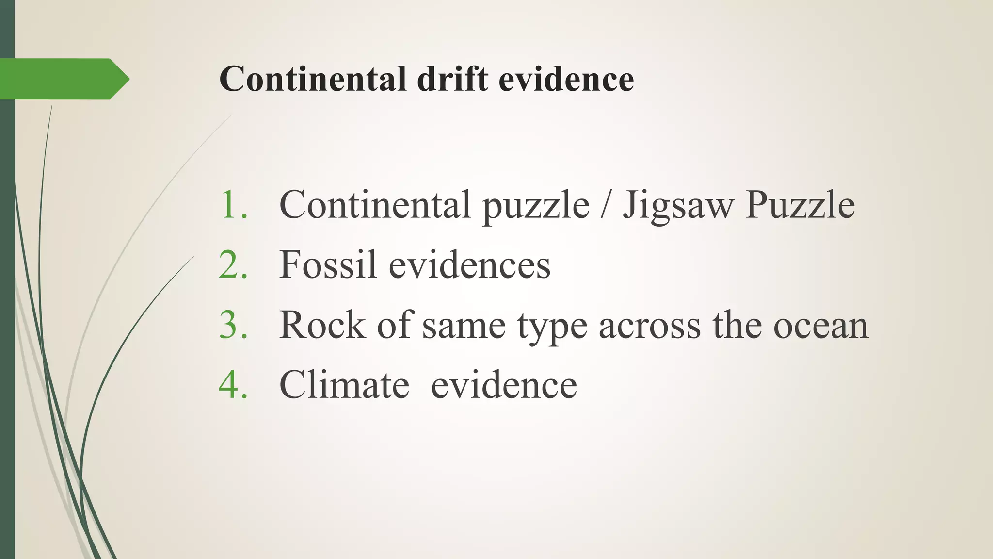 CONTINENTAL DRIFT THEORY AND DISCONTINUOUS DISTRIBUTION.pptx