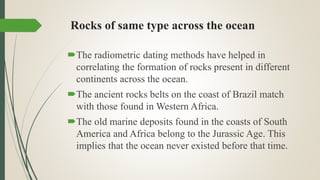 CONTINENTAL DRIFT THEORY AND DISCONTINUOUS DISTRIBUTION.pptx