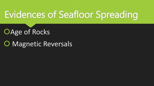 Continental drift theory and seafloor spreading | PPTX