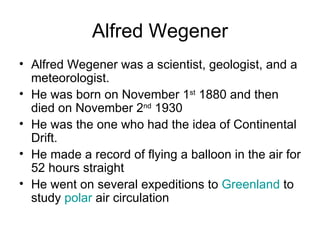 Continental Drift Theory | PPT