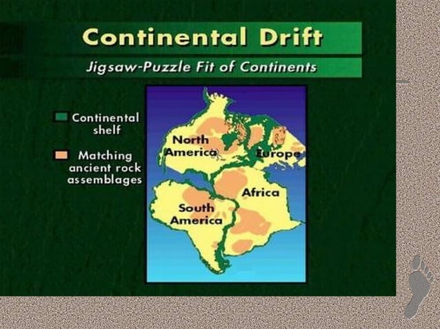 Continental drift wegener evidence | PPT