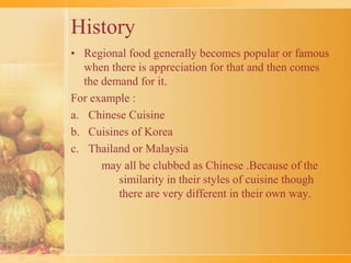 Continental Food and Meal | PPTX