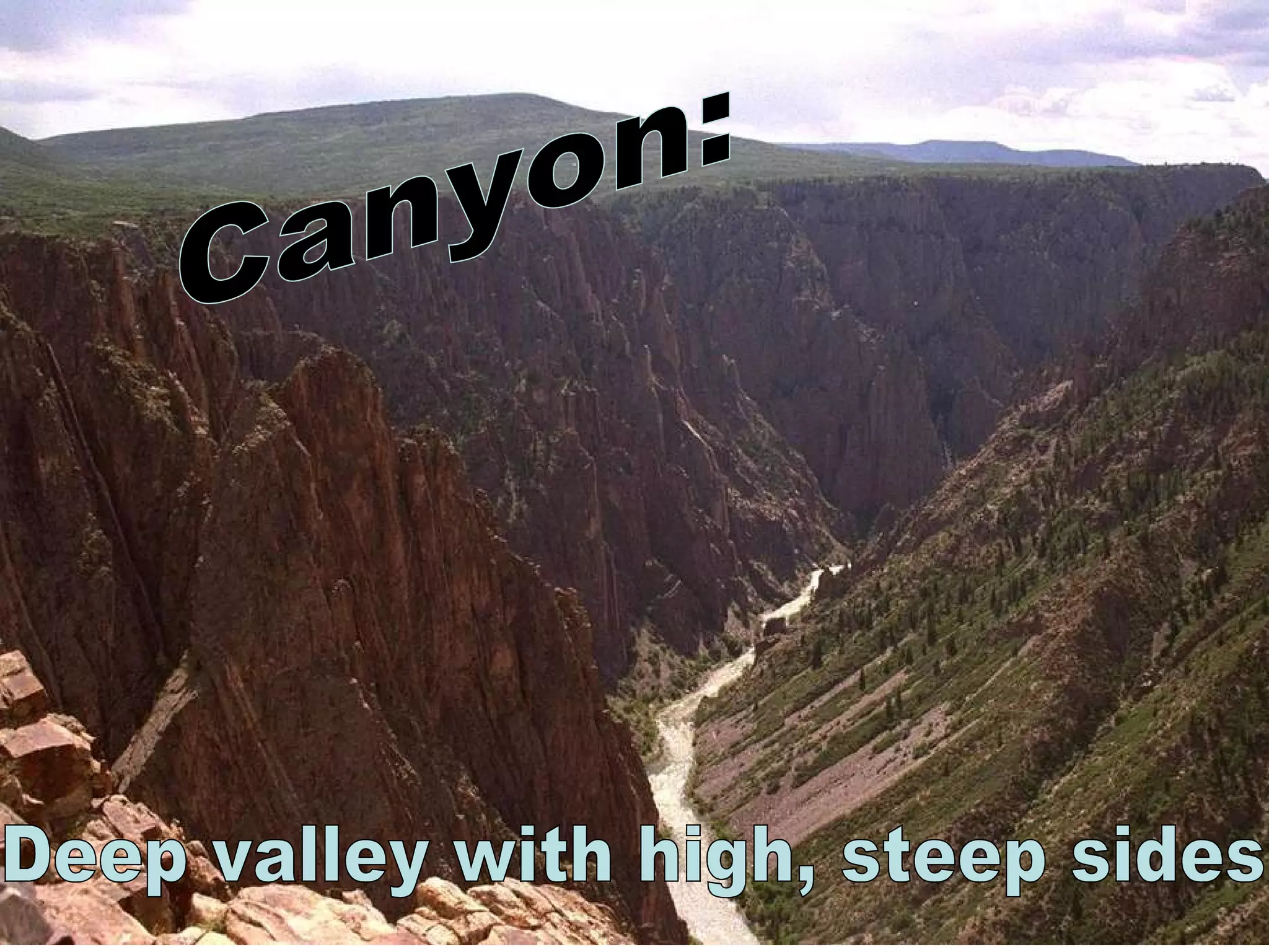 Continental landforms | PPT