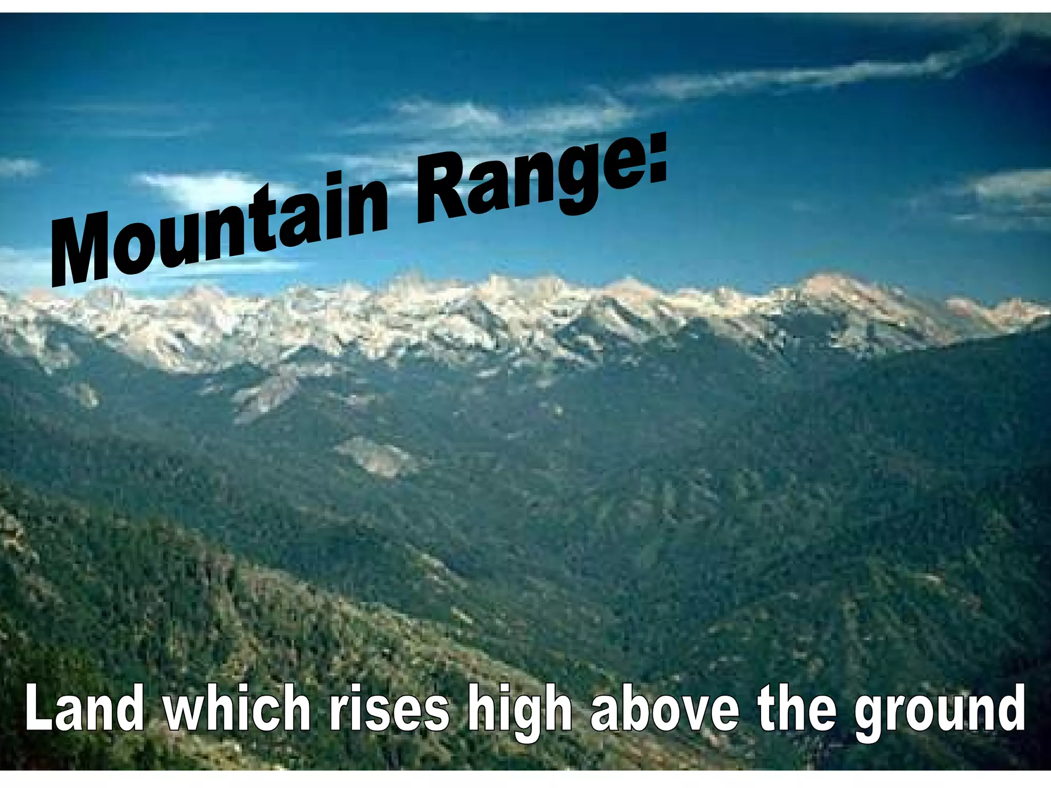 Continental landforms | PPT