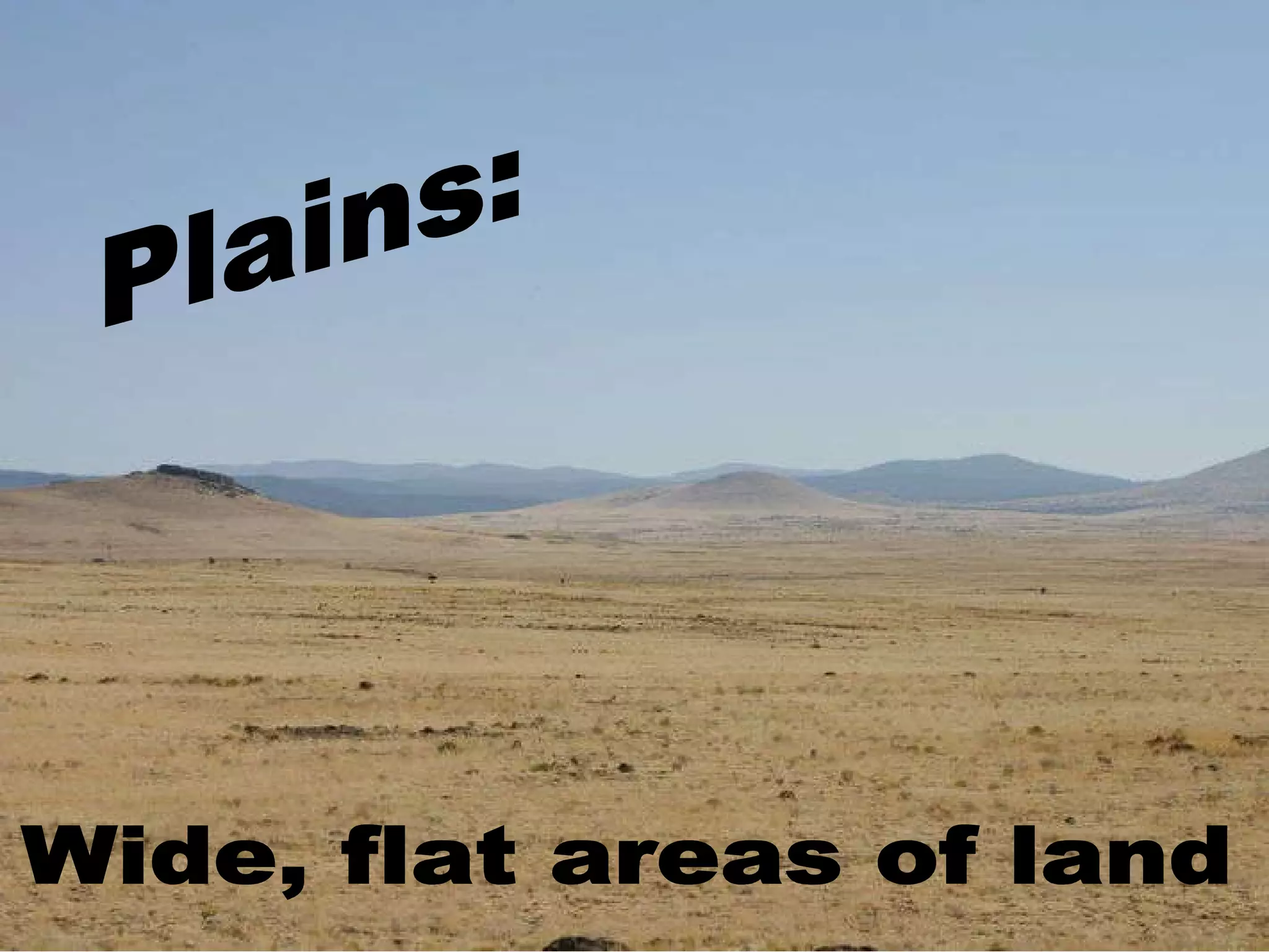 Continental landforms | PPT