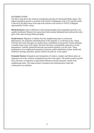 DEMOGRAPHIC PROFILE OF CONTINENTAL ODISHA | PDF