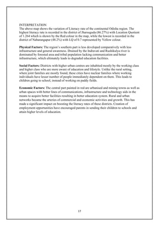 DEMOGRAPHIC PROFILE OF CONTINENTAL ODISHA | PDF