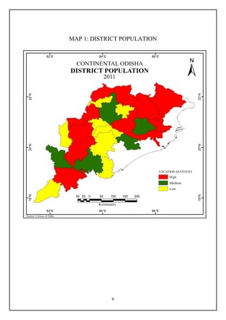 DEMOGRAPHIC PROFILE OF CONTINENTAL ODISHA | PDF