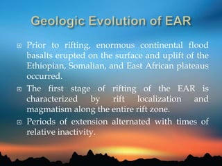 Continental rifts of the world | PPT