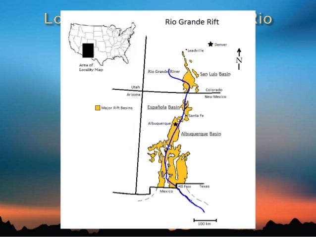 Continental rifts of the world
