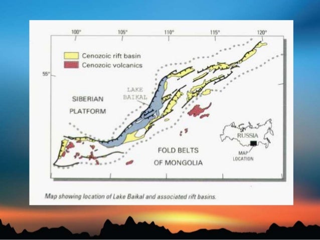 Continental rifts of the world