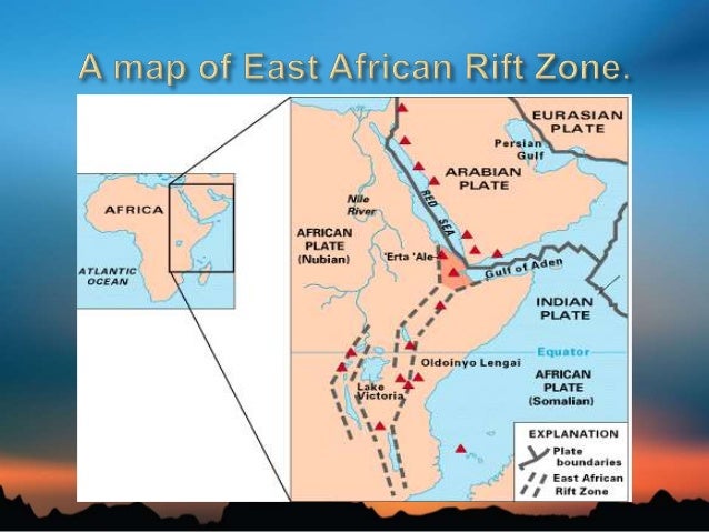 Continental rifts of the world