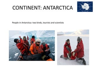 Continent, antartica | PPTX
