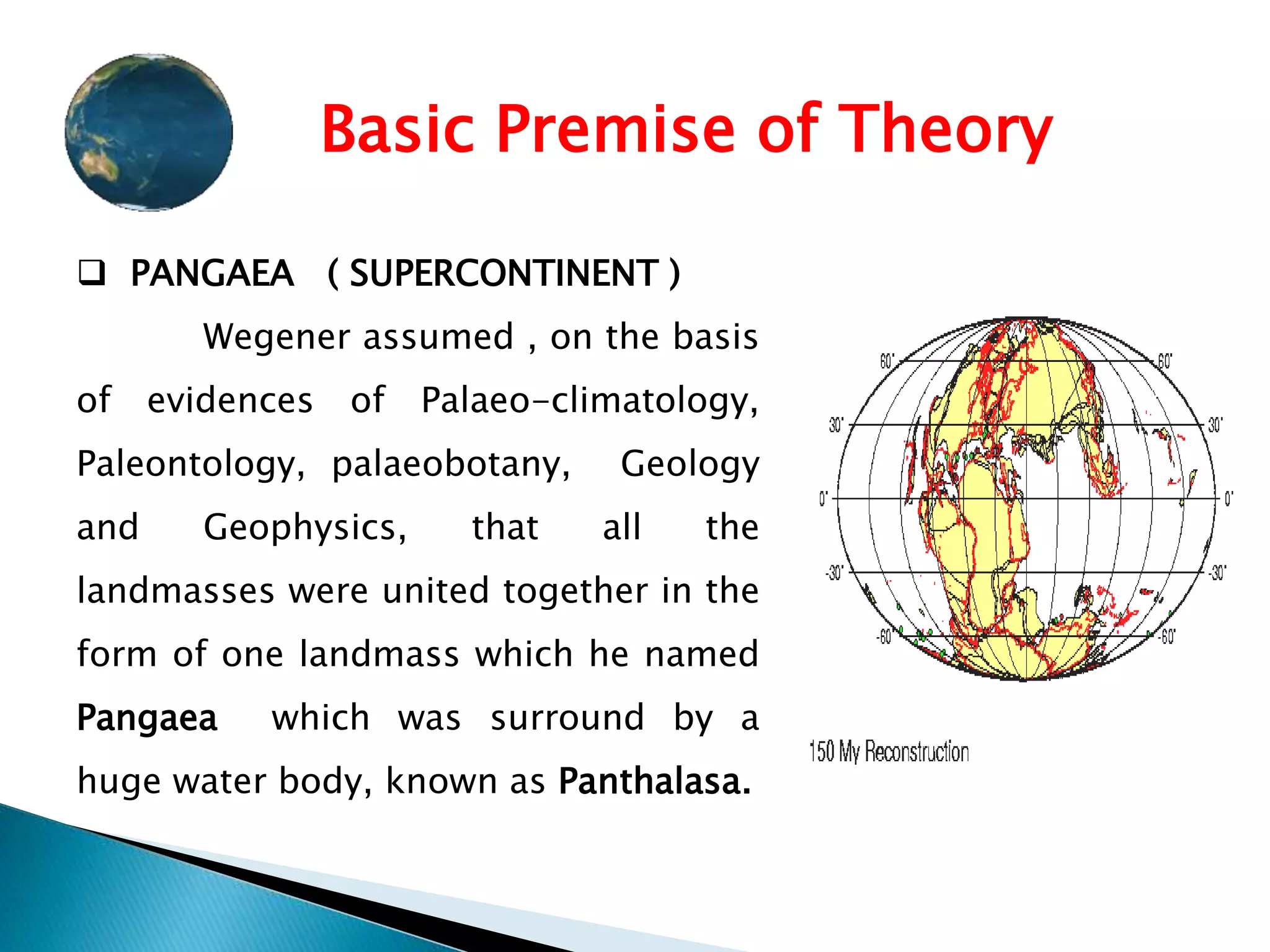 Continental drift theory of A. Wegener | PPTX