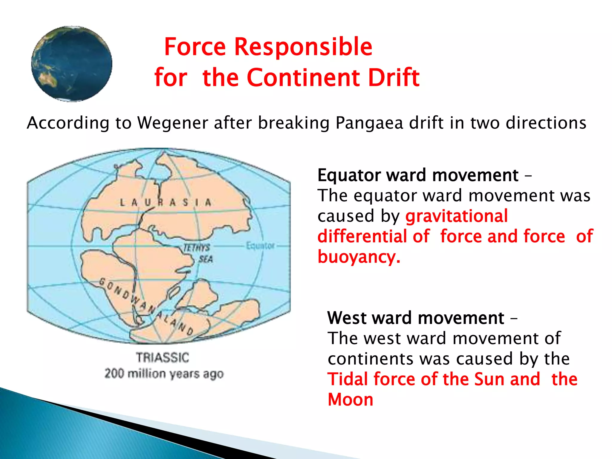 Continental drift theory of A. Wegener | PPTX