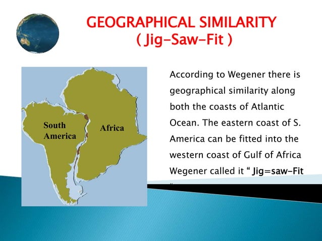 Continental drift theory of A. Wegener | PPTX | Geography | Science