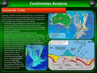 Continentes Arcaicos | PPSX